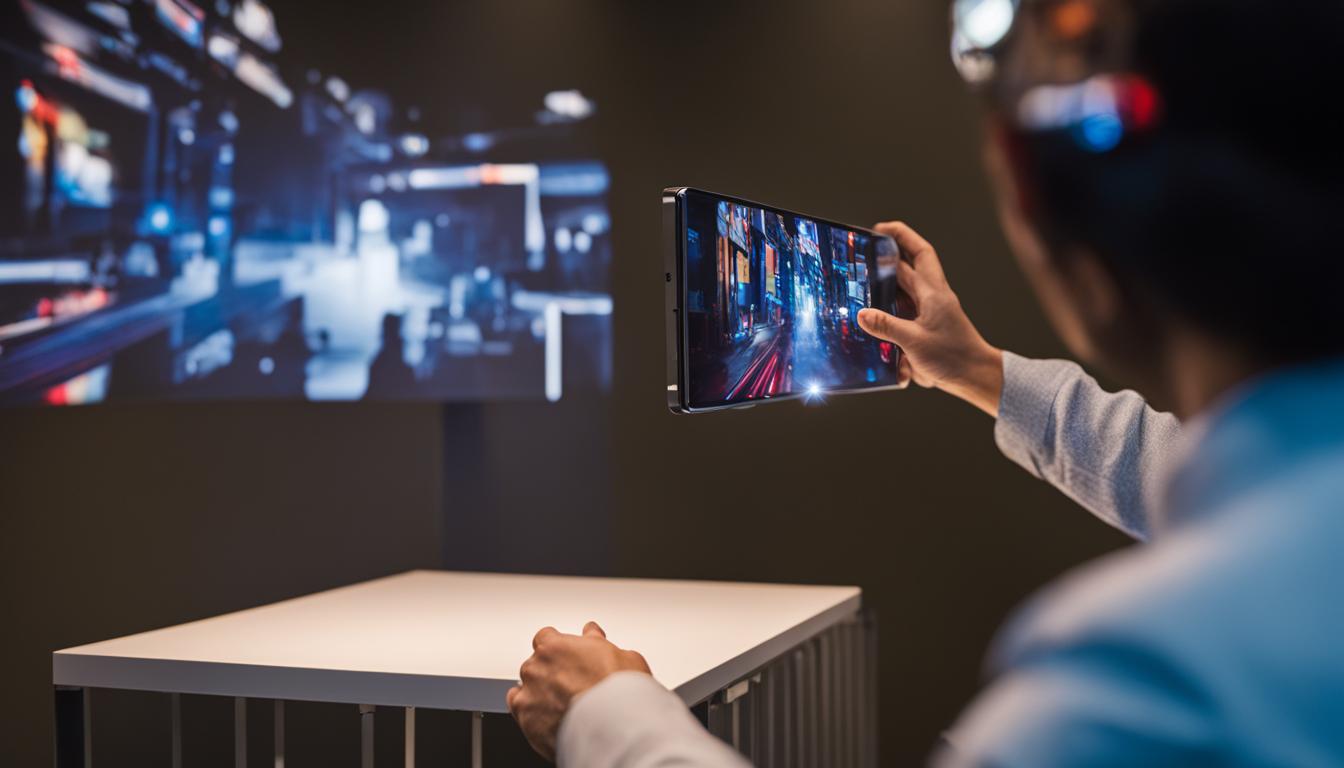 Project Images with LED Panels & Augmented Reality