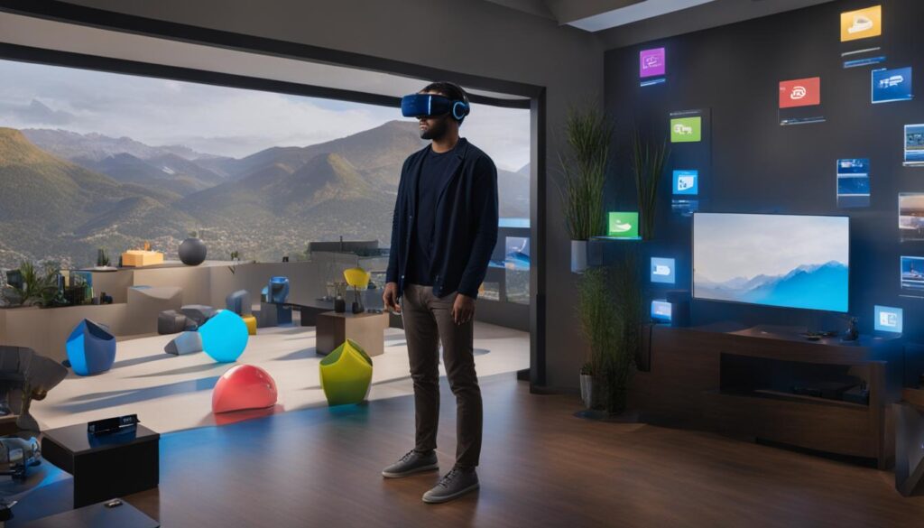 Explore Your Room with Windows AR Headset