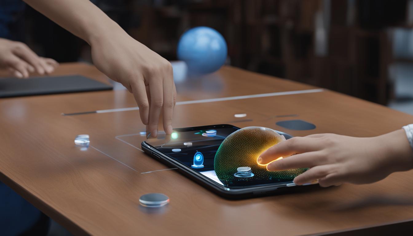 Interact with Augmented Reality: How to Touch Objects